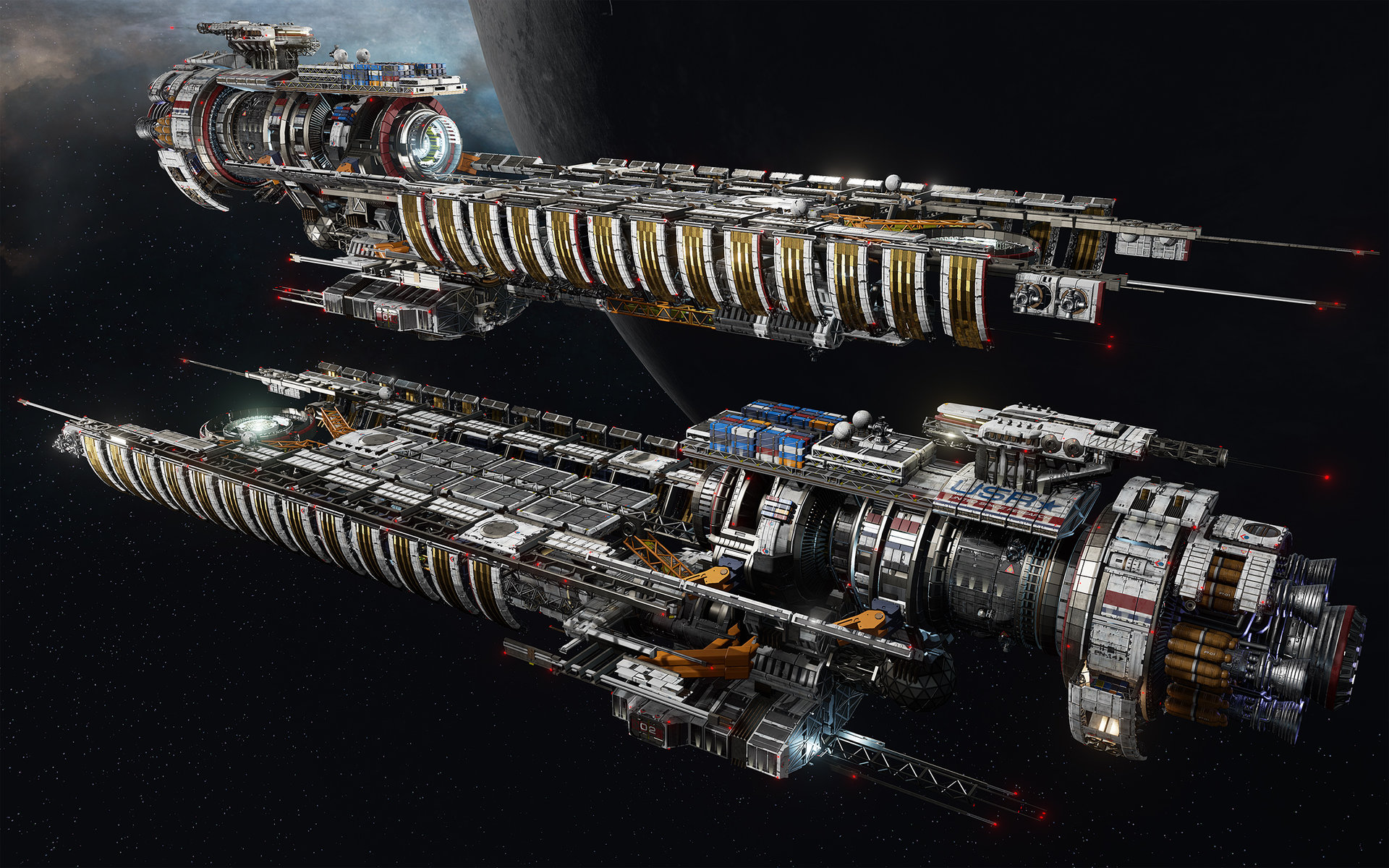 ArtStation - USR "Disruptor" - Fractured Space