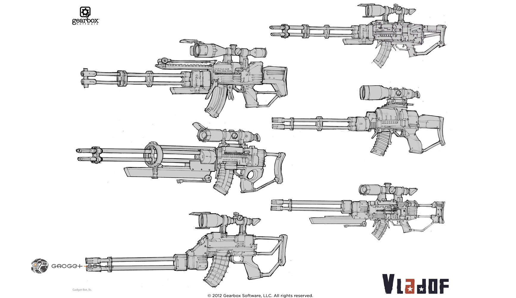 ArtStation - Borderlands 2 VLADOF
