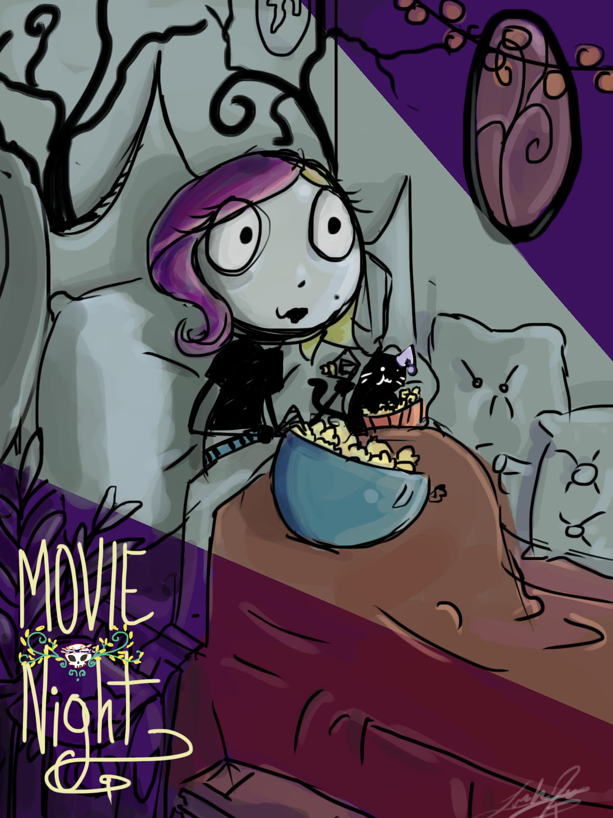 Sarahi A.O - Character illustrations LUCY