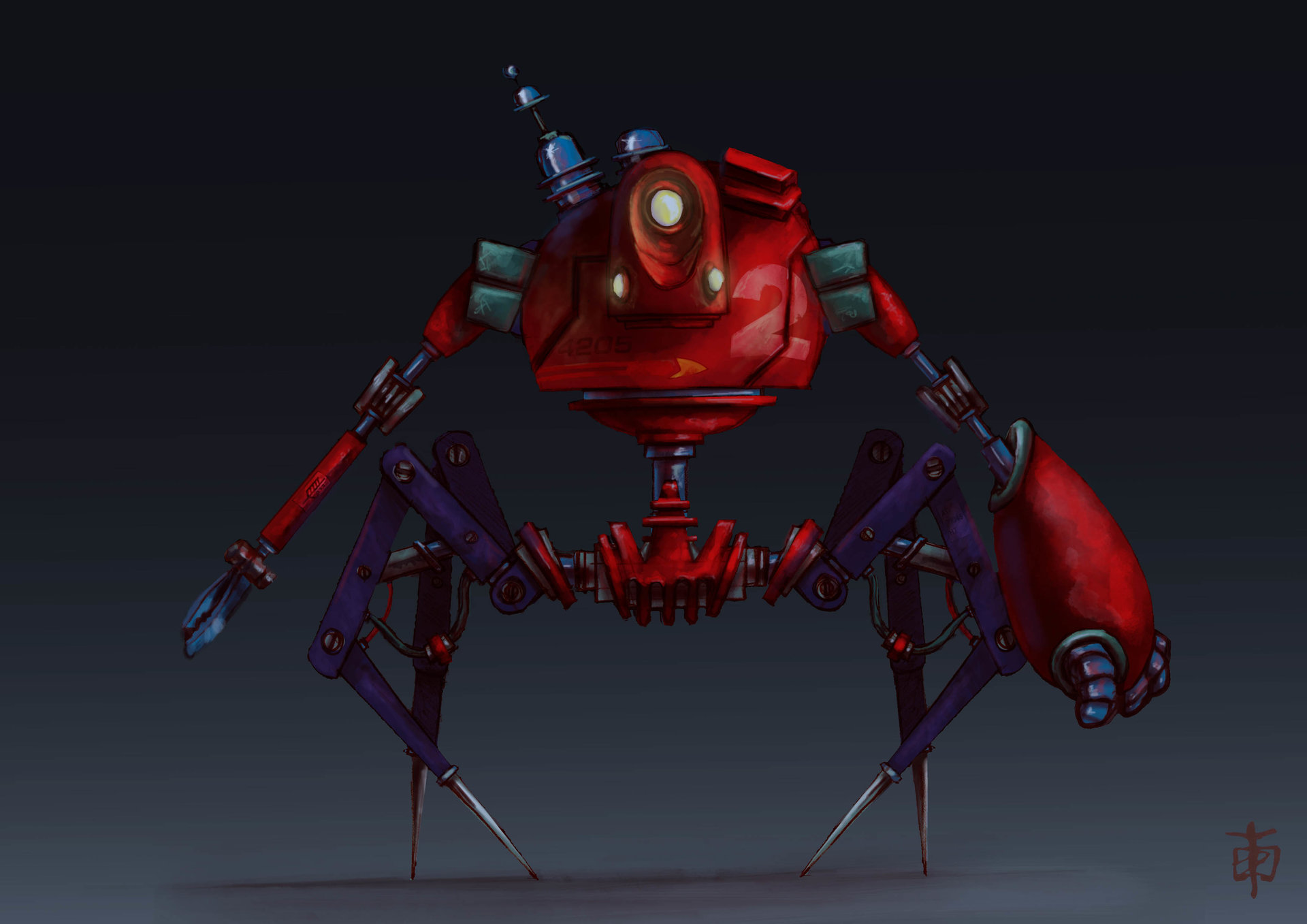 ArtStation - Old Red - Mark II