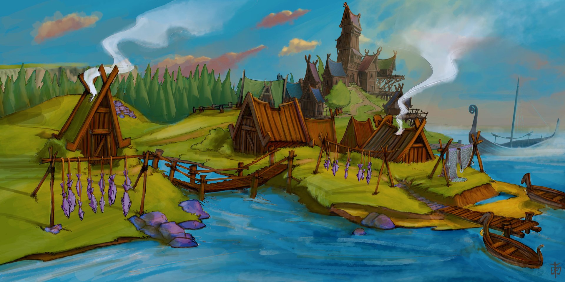 ArtStation - Fishy Cove