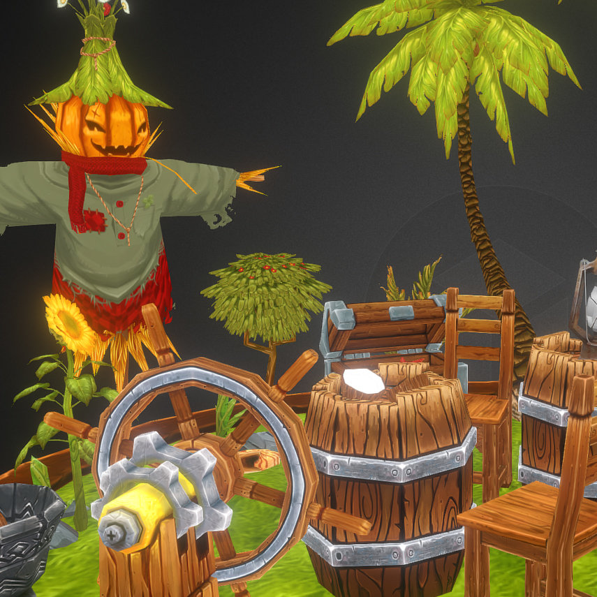 ArtStation - Low Poly Assets Pack