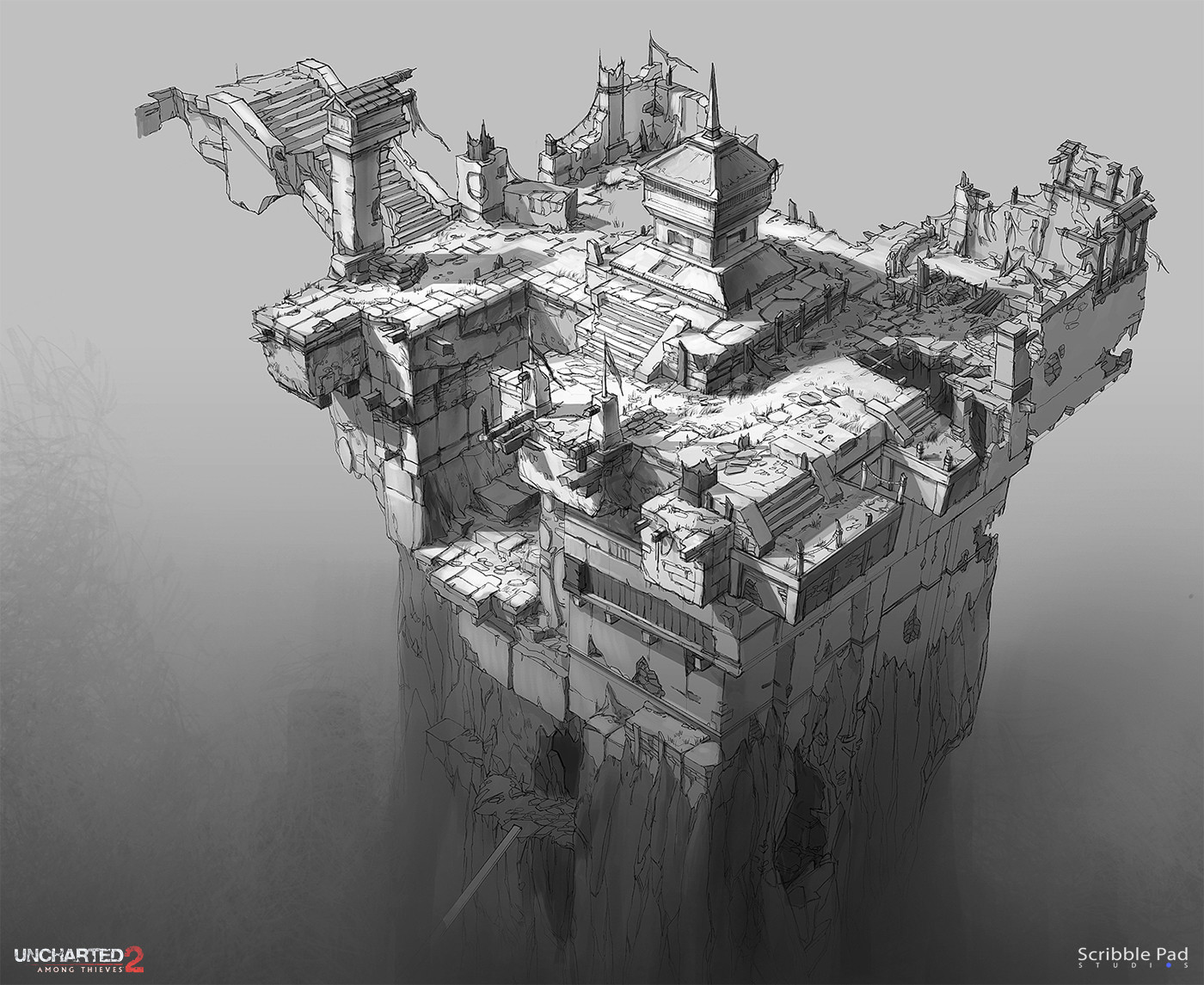 ArtStation - Uncharted 2 - Concept Design