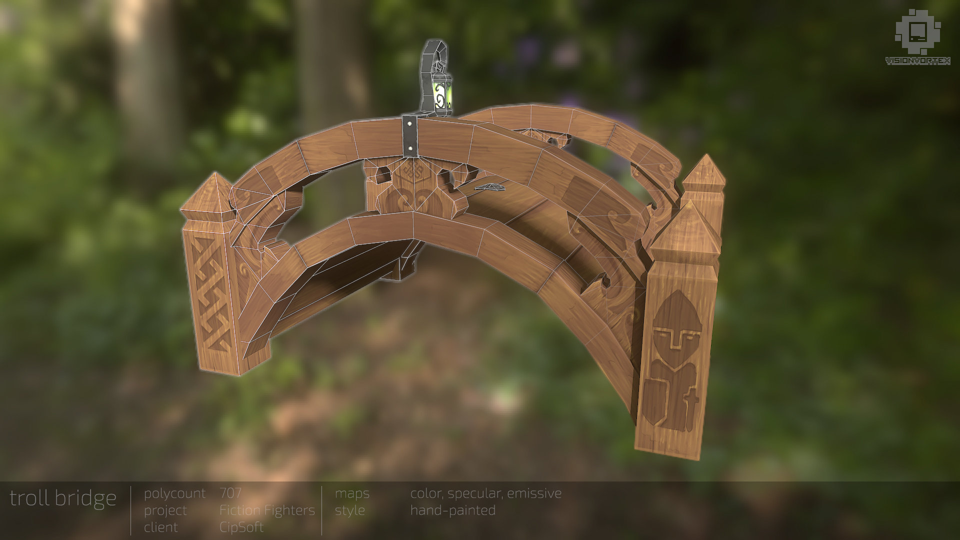 ArtStation - Fiction Fighters Troll Bridge