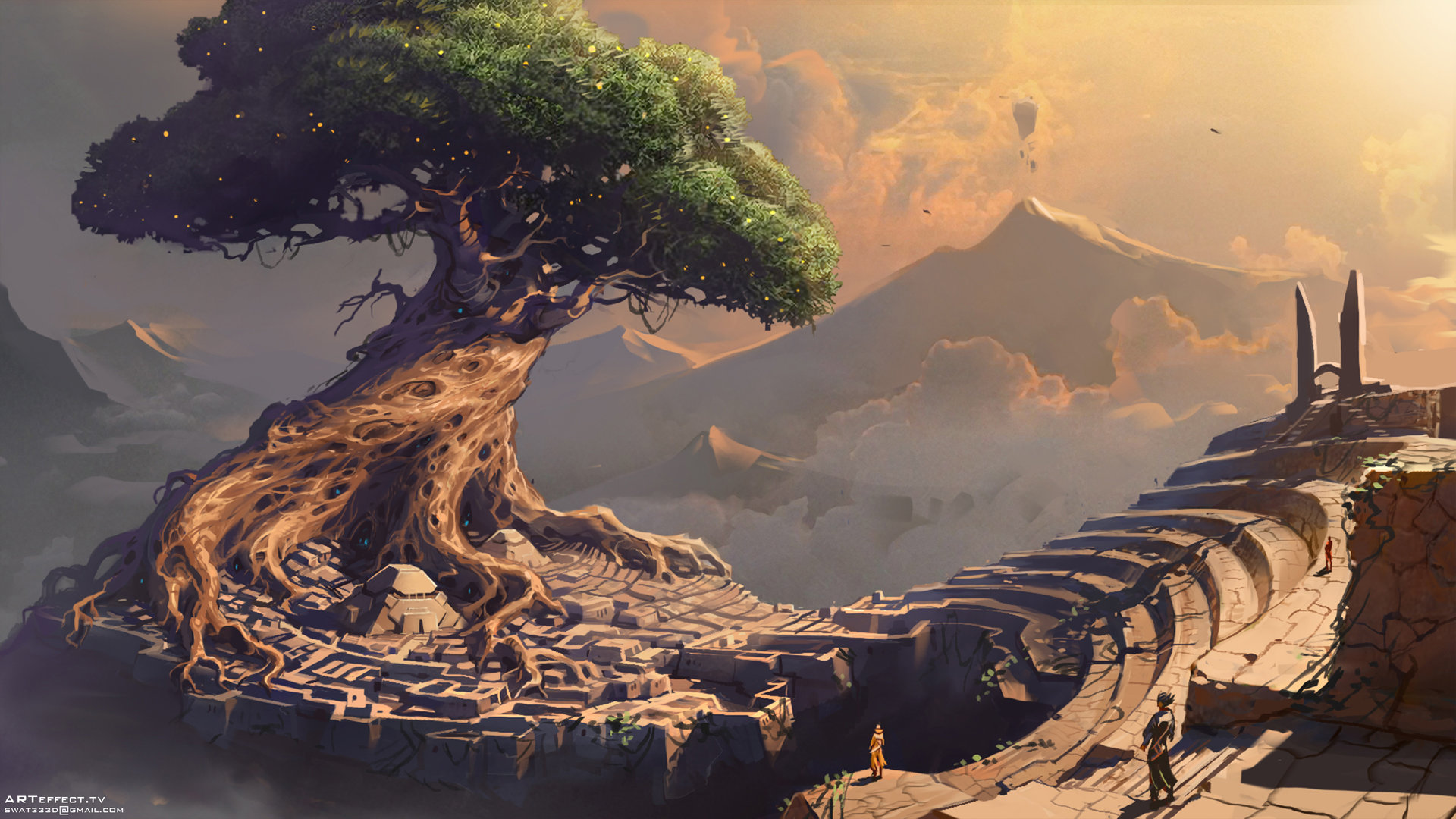 ArtStation - Ancient supertree