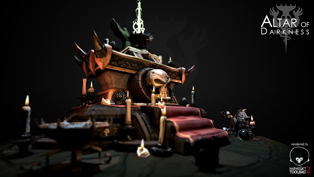 ArtStation - Altar of Darkness