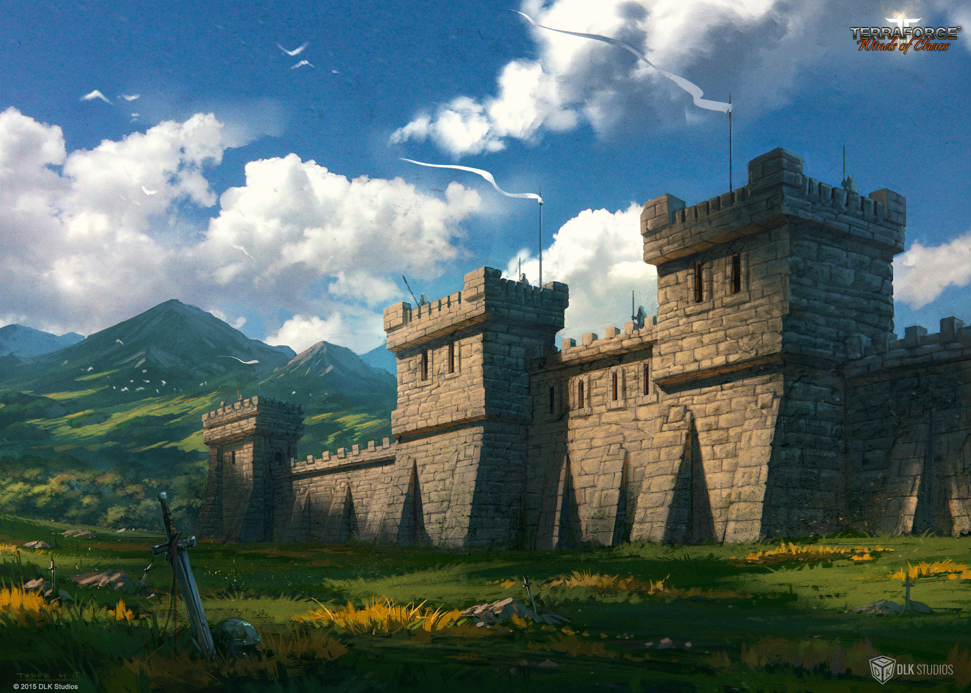 ArtStation - Garrison Wall