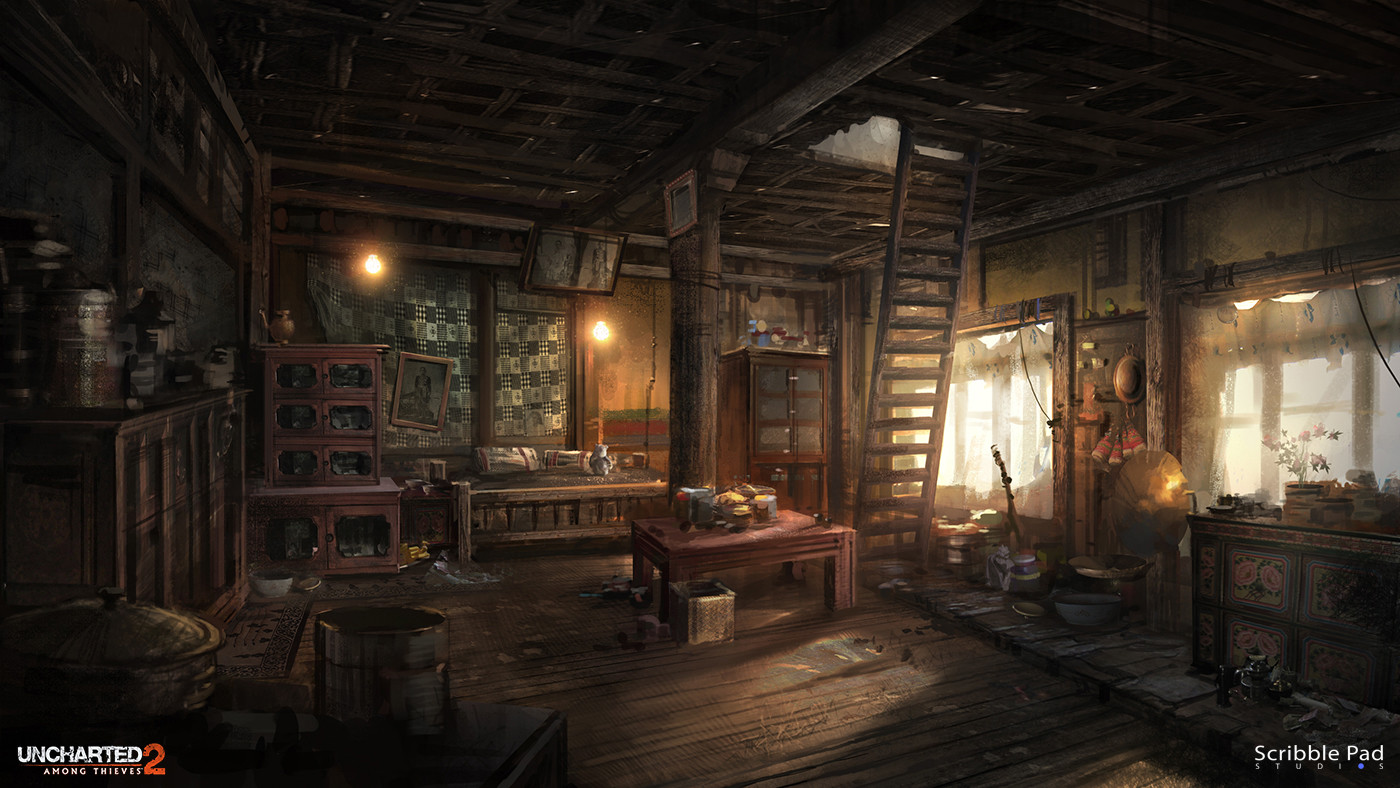 ArtStation - Uncharted 2 - Building Concept Design