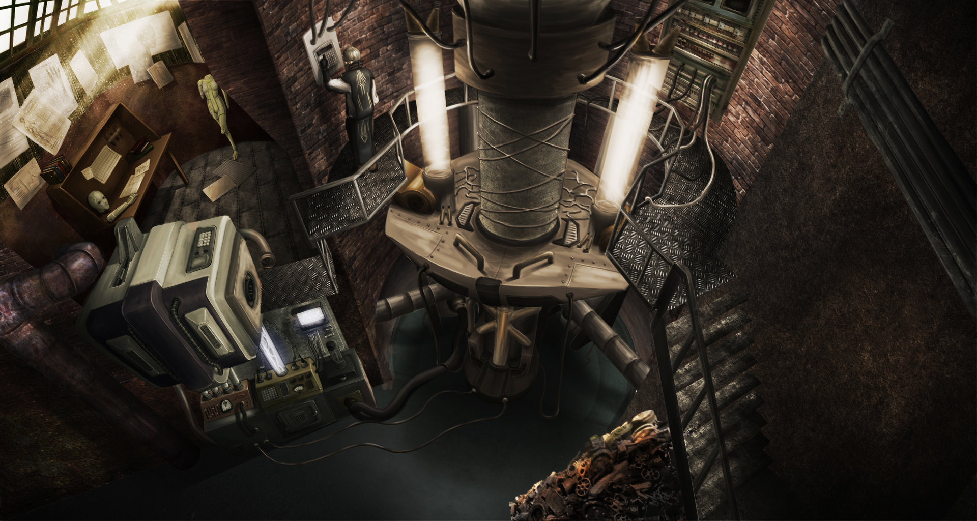 ArtStation - The Laboratory - METROPOLIS (redesign)