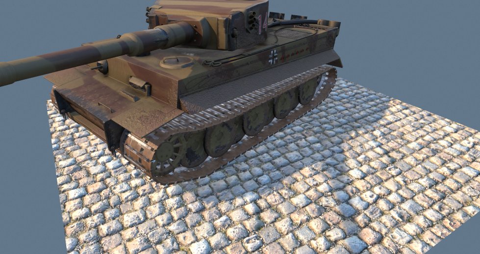 ArtStation - Tiger Tank MK1