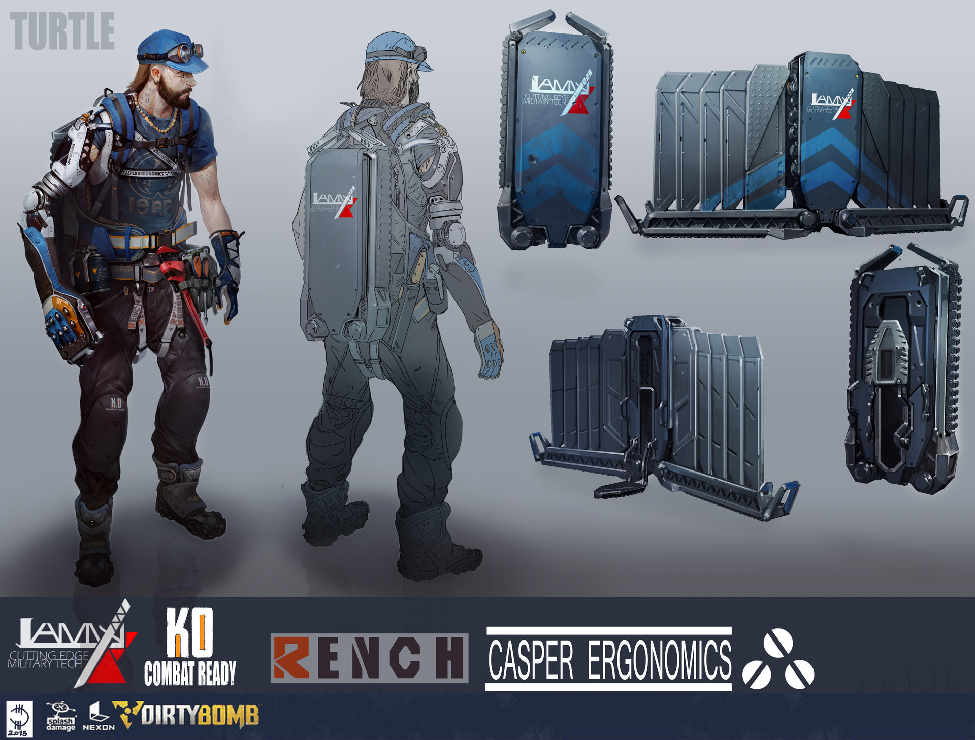 ArtStation - Dirty Bomb - Turtle