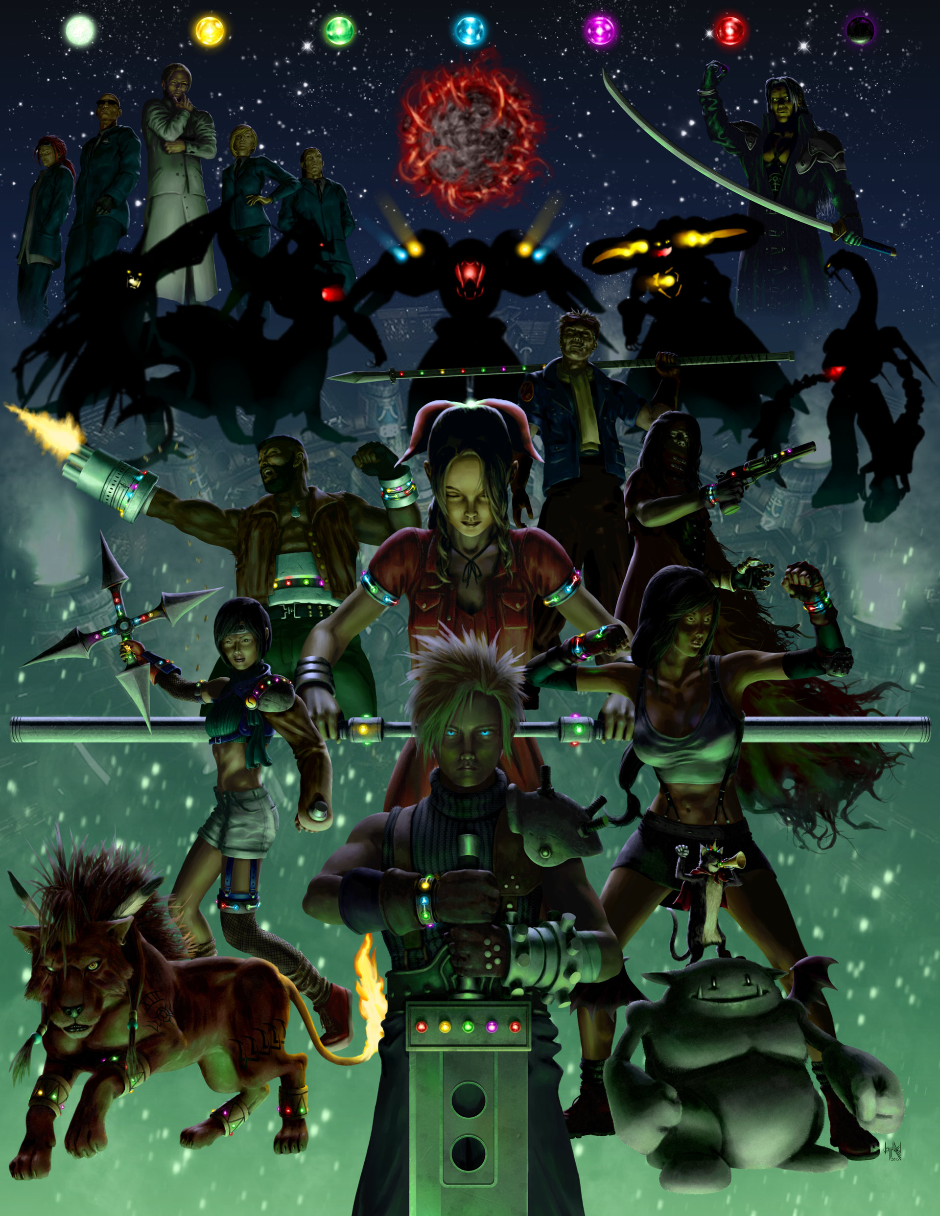 ArtStation - Final Fantasy VII