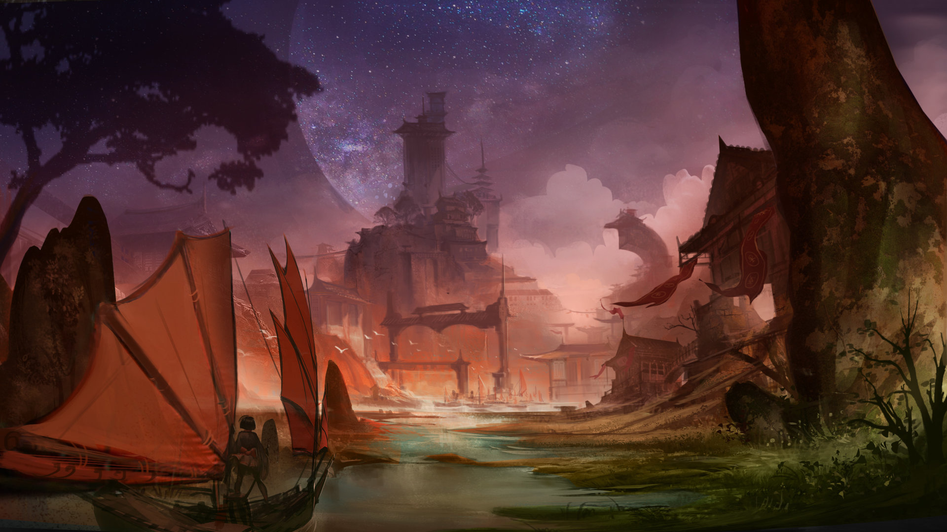 ArtStation - Yue Liang East Post