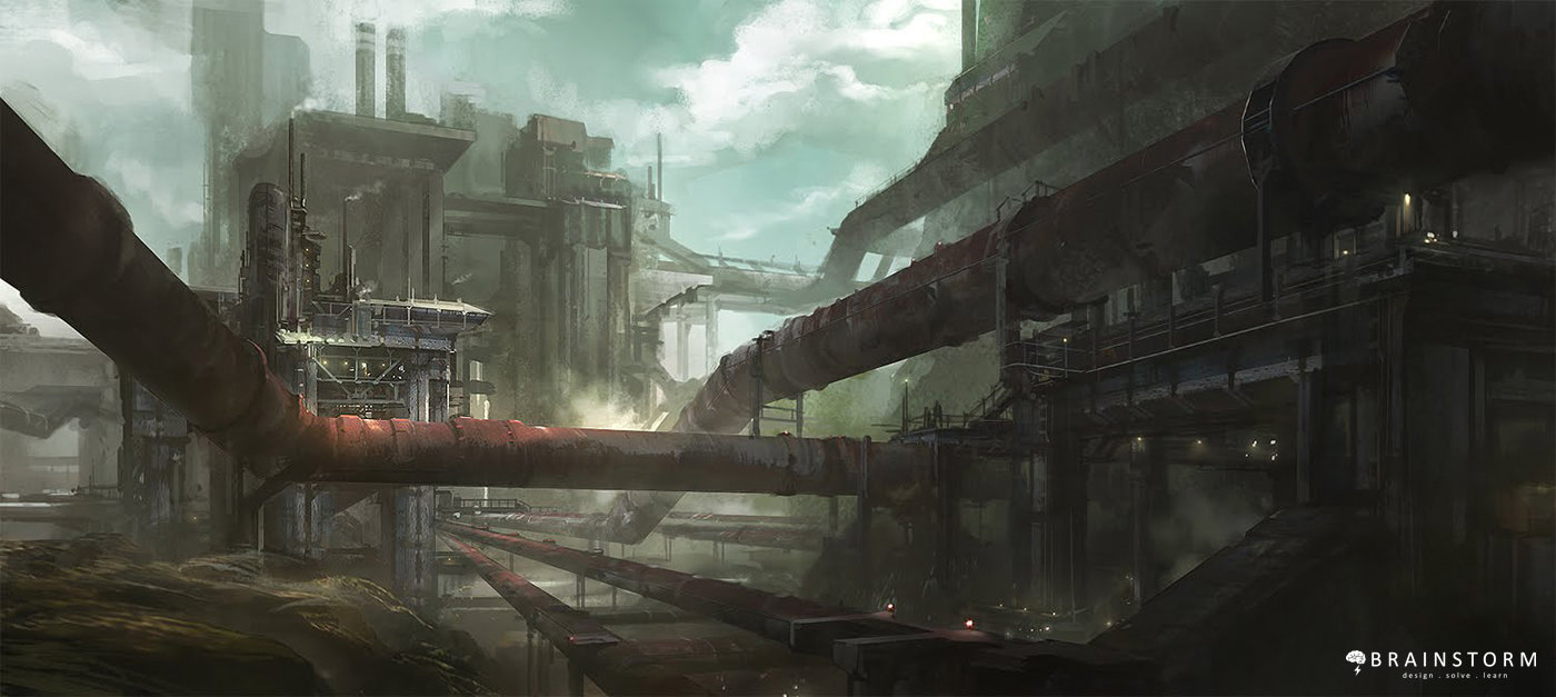 ArtStation - World Building - Establishing a Themed Environment Tutorial