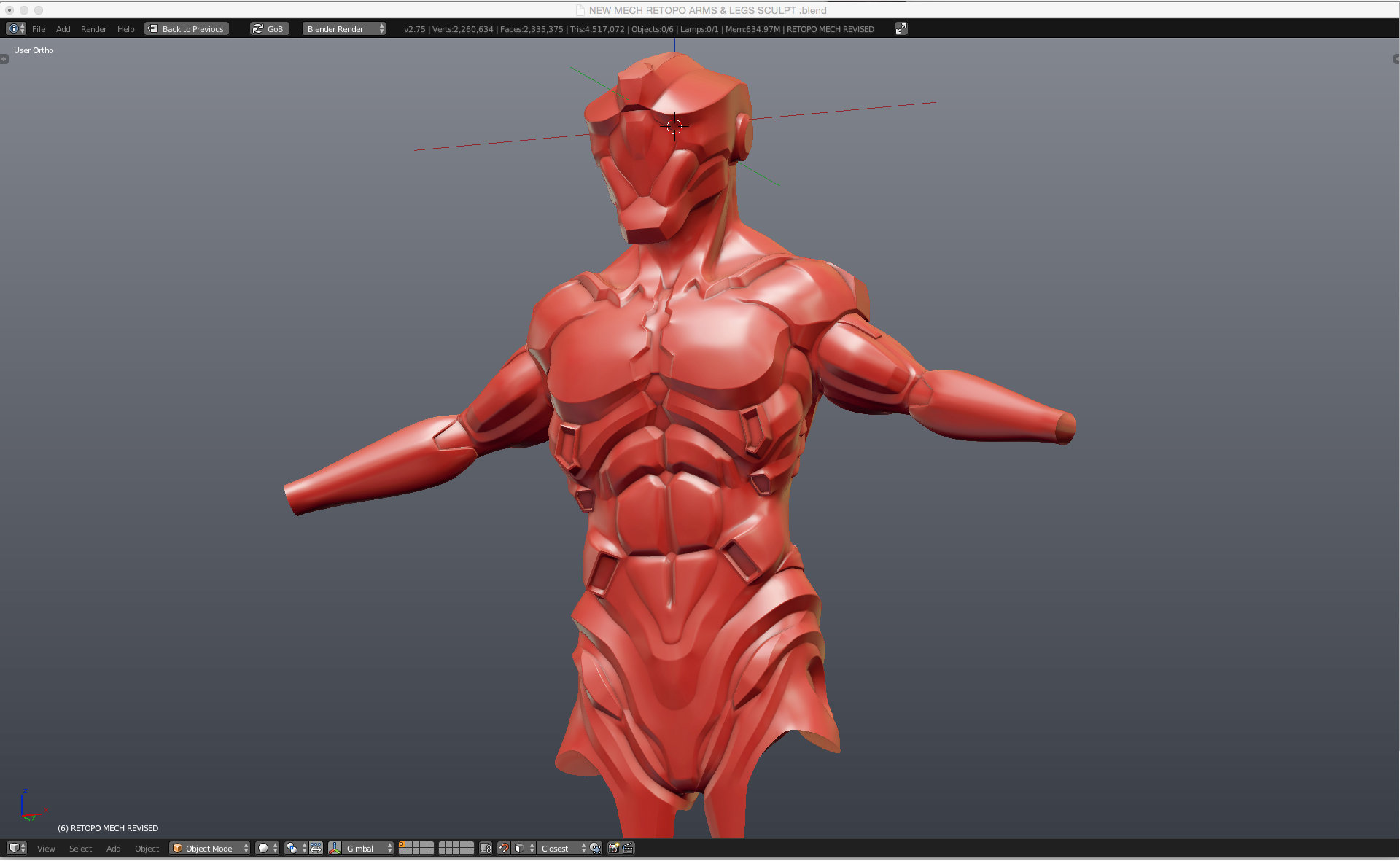 ArtStation - stealth mech suit update