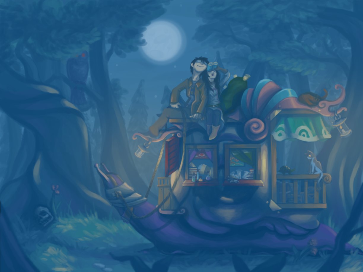 ArtStation - the caravan of memories
