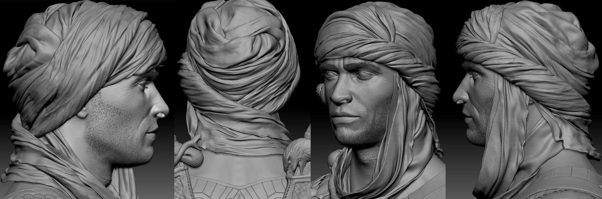 ArtStation - Persian Assassin Sculpt