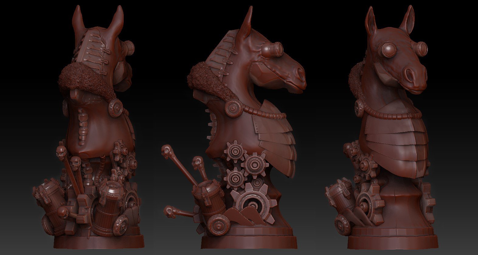 ArtStation - Chess knight