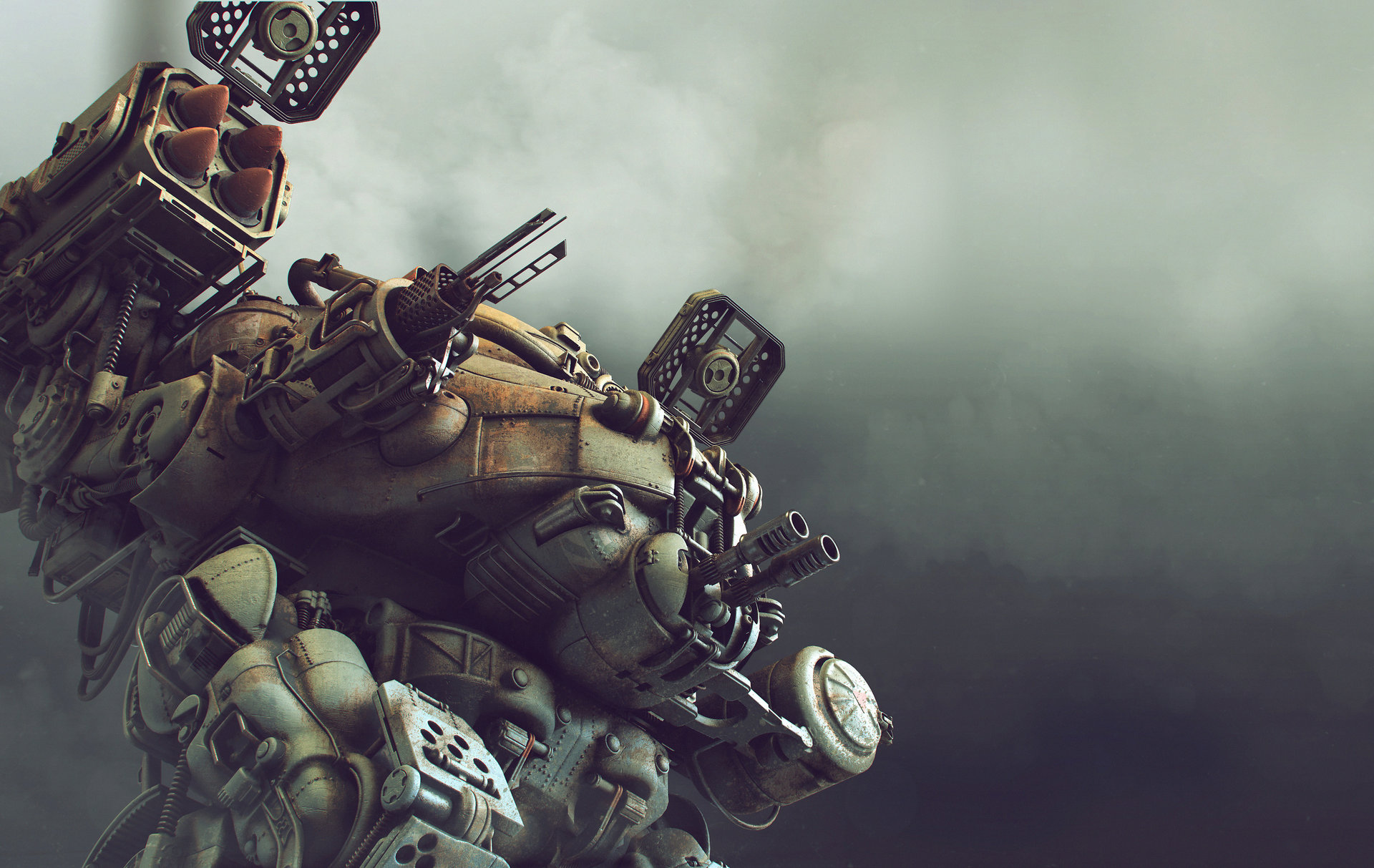 ArtStation - Rocket Mech