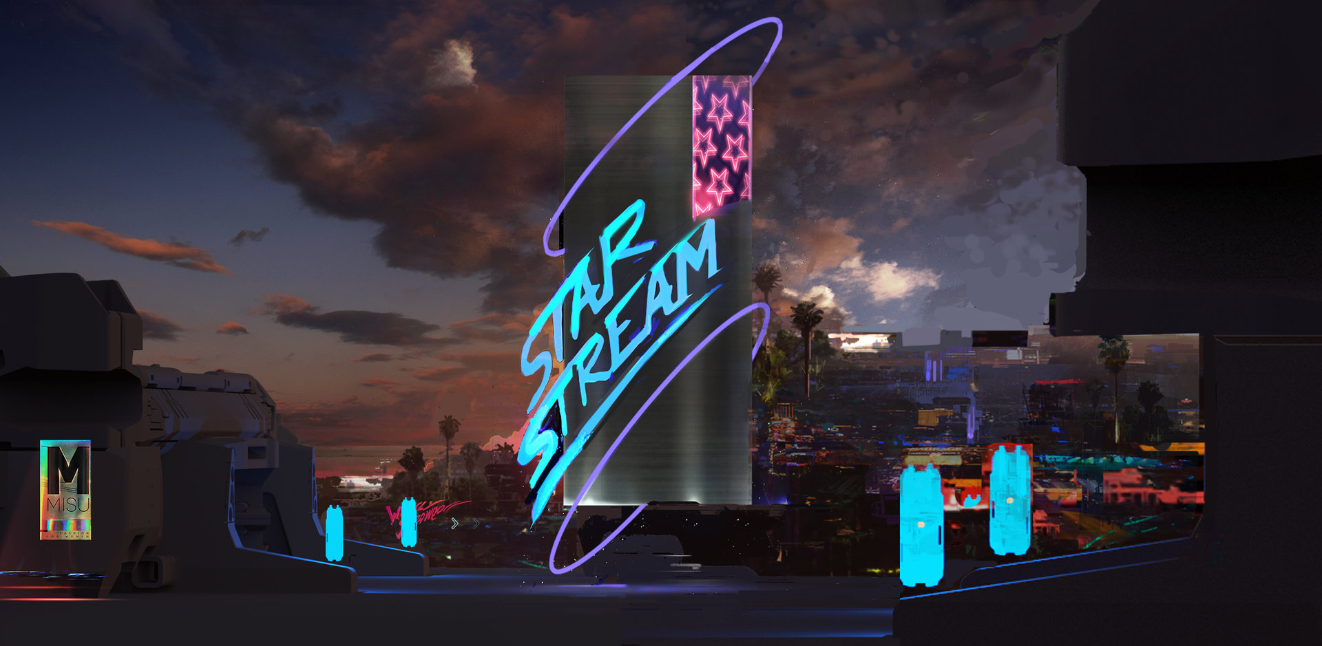 ArtStation - Intro Starstream Logo