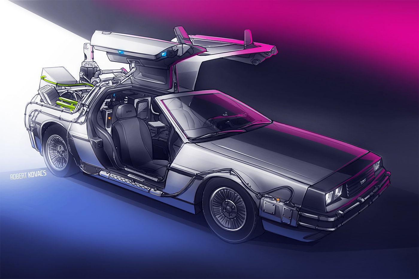 ArtStation - Back To The Future