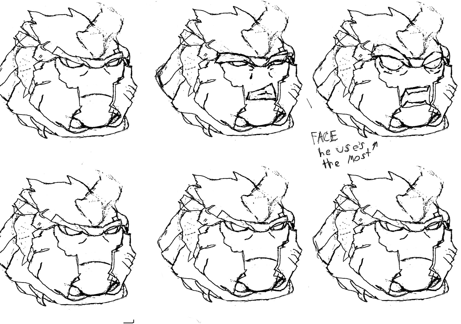 ArtStation - tfp slag facial expersions