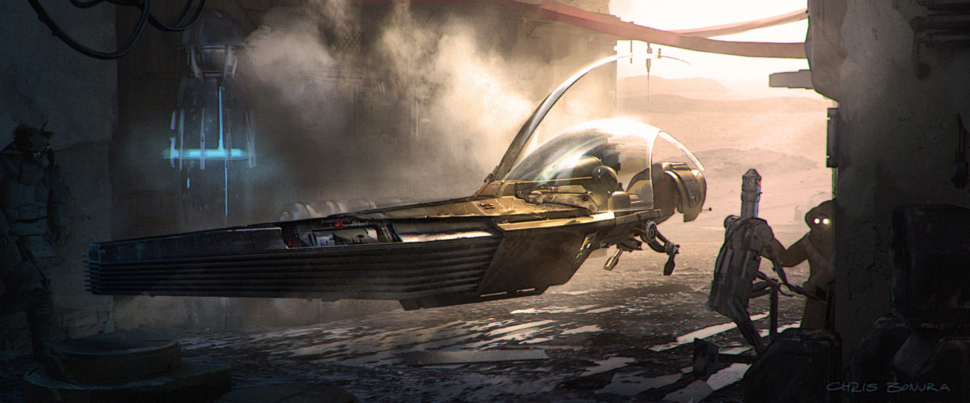 ArtStation - Personal speeder design