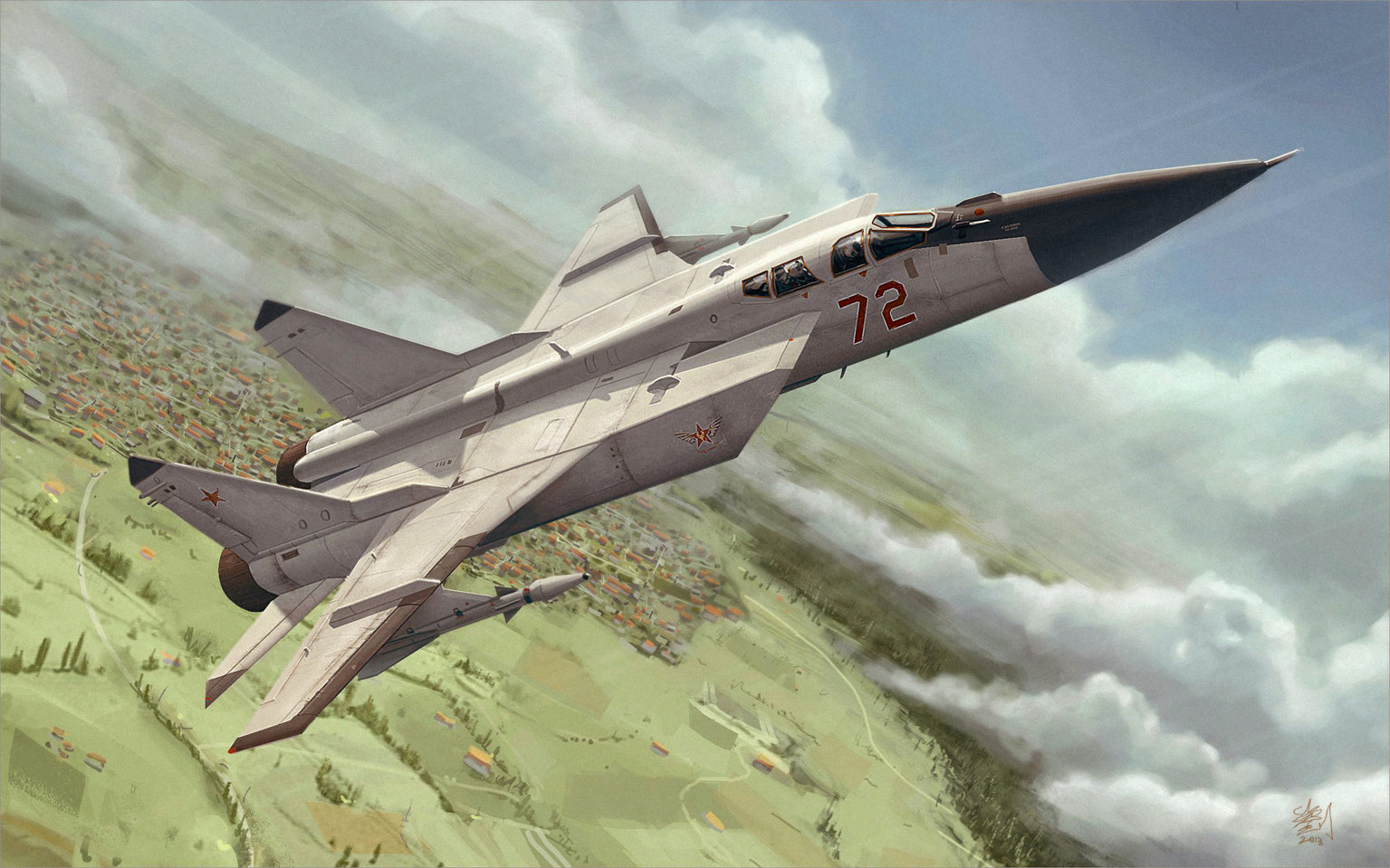 ArtStation - Xenonauts Mig-31