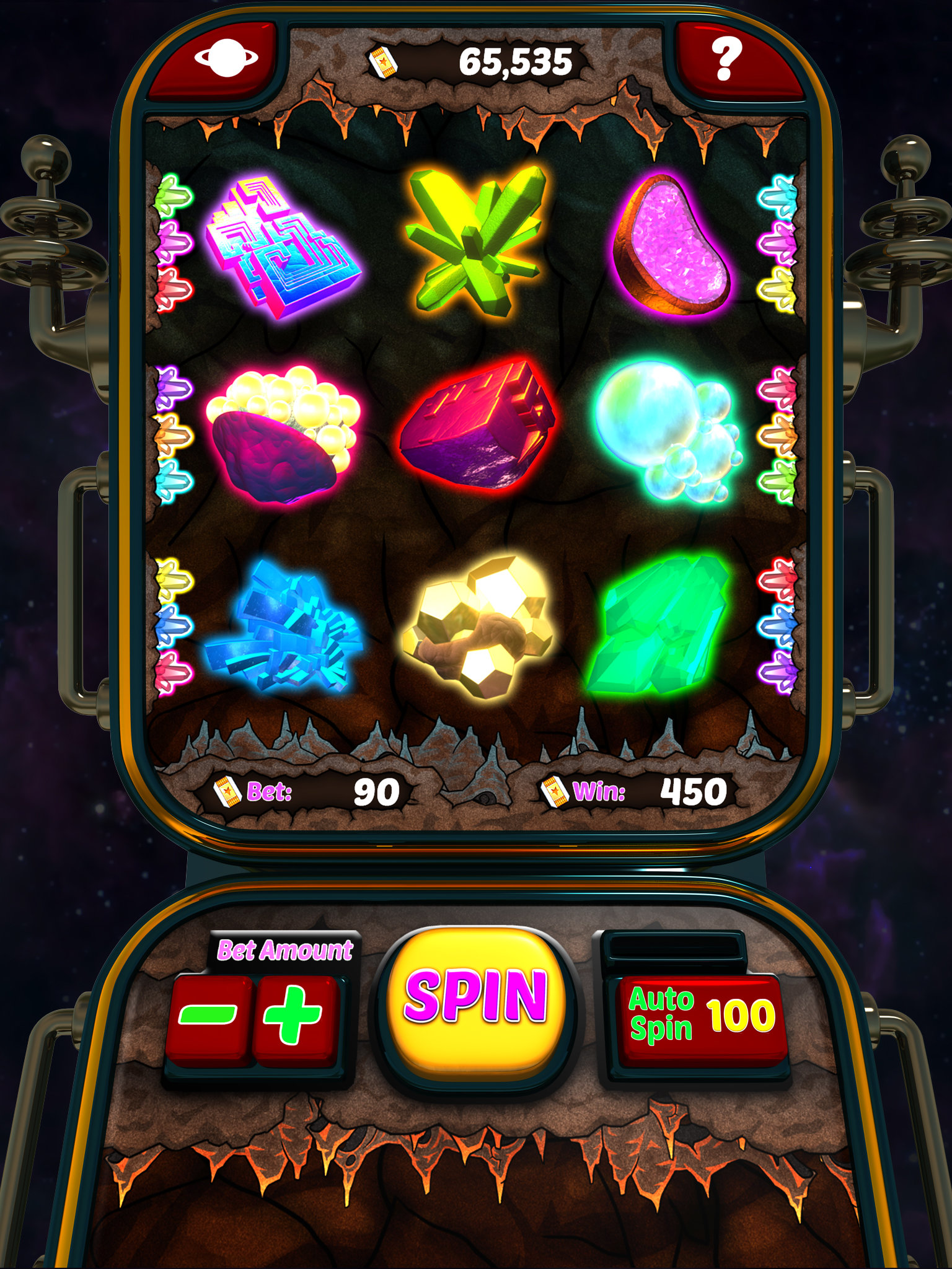 ArtStation - Video Slots (Alien Gems)