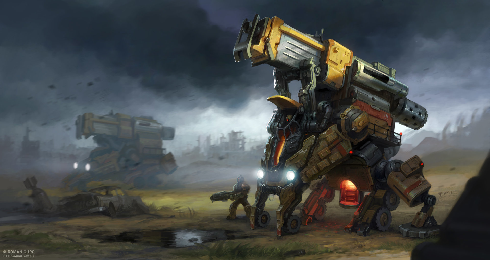 ArtStation - MECH, Roman Guro