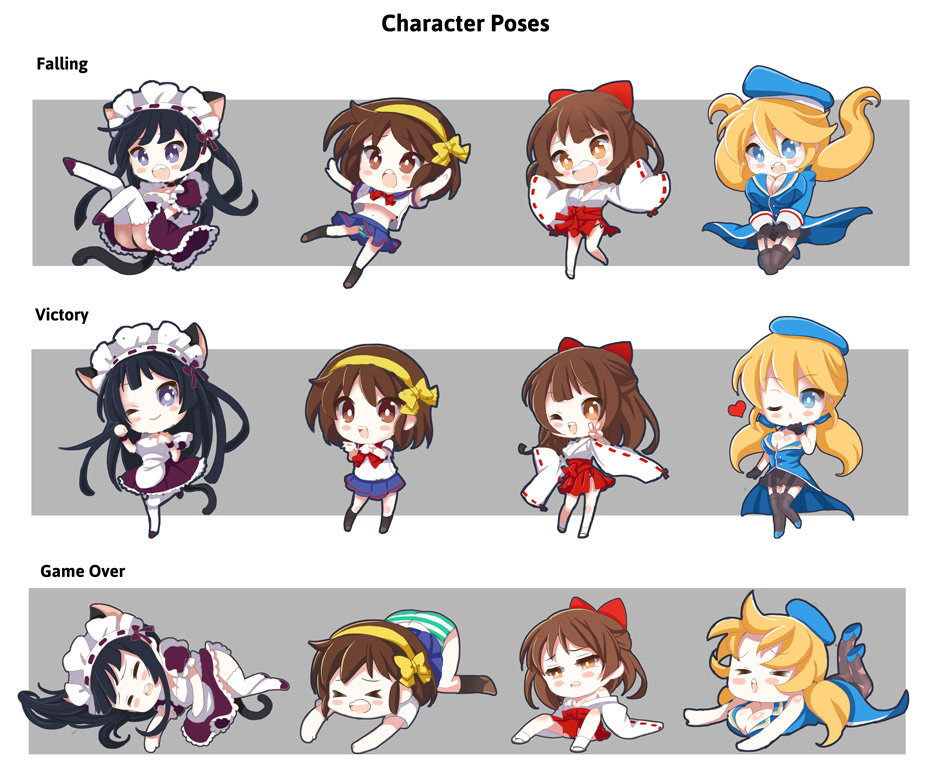 ArtStation - Other Mobile Games - Characters design & UI