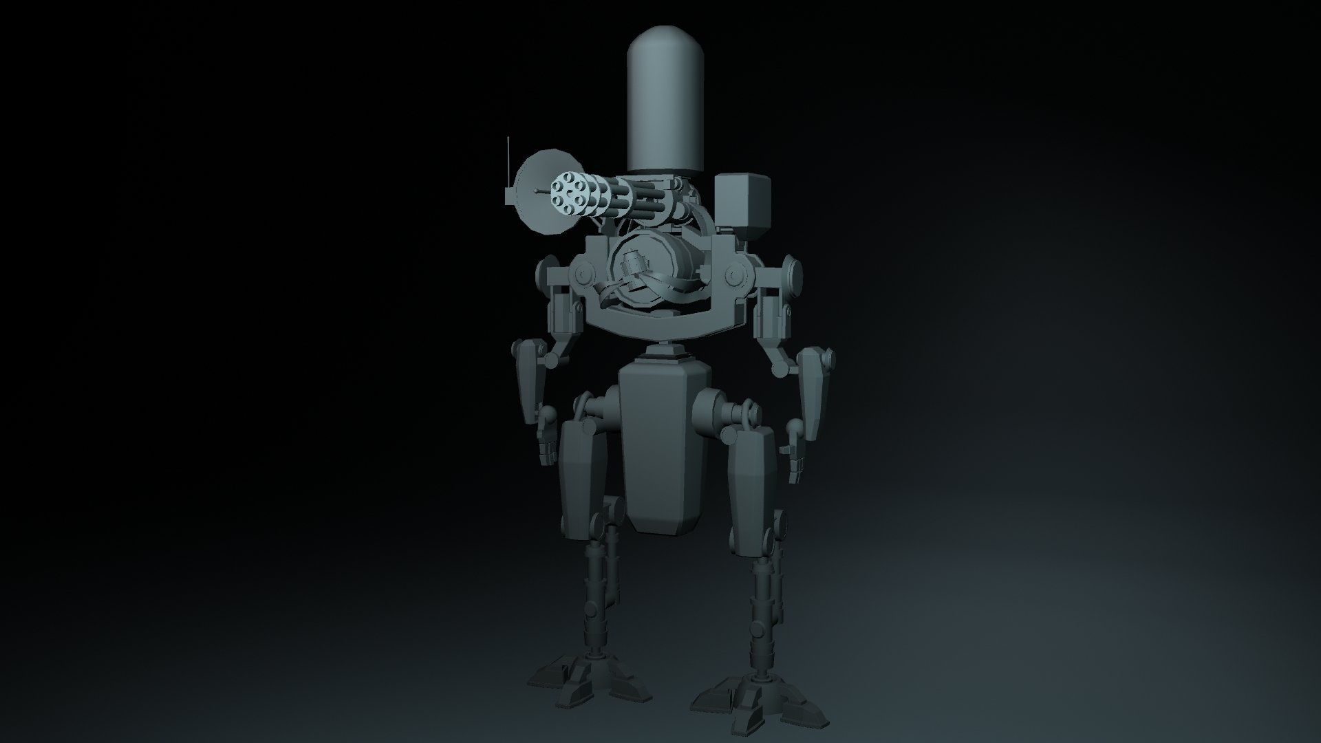 ArtStation - 3D Robot Practice