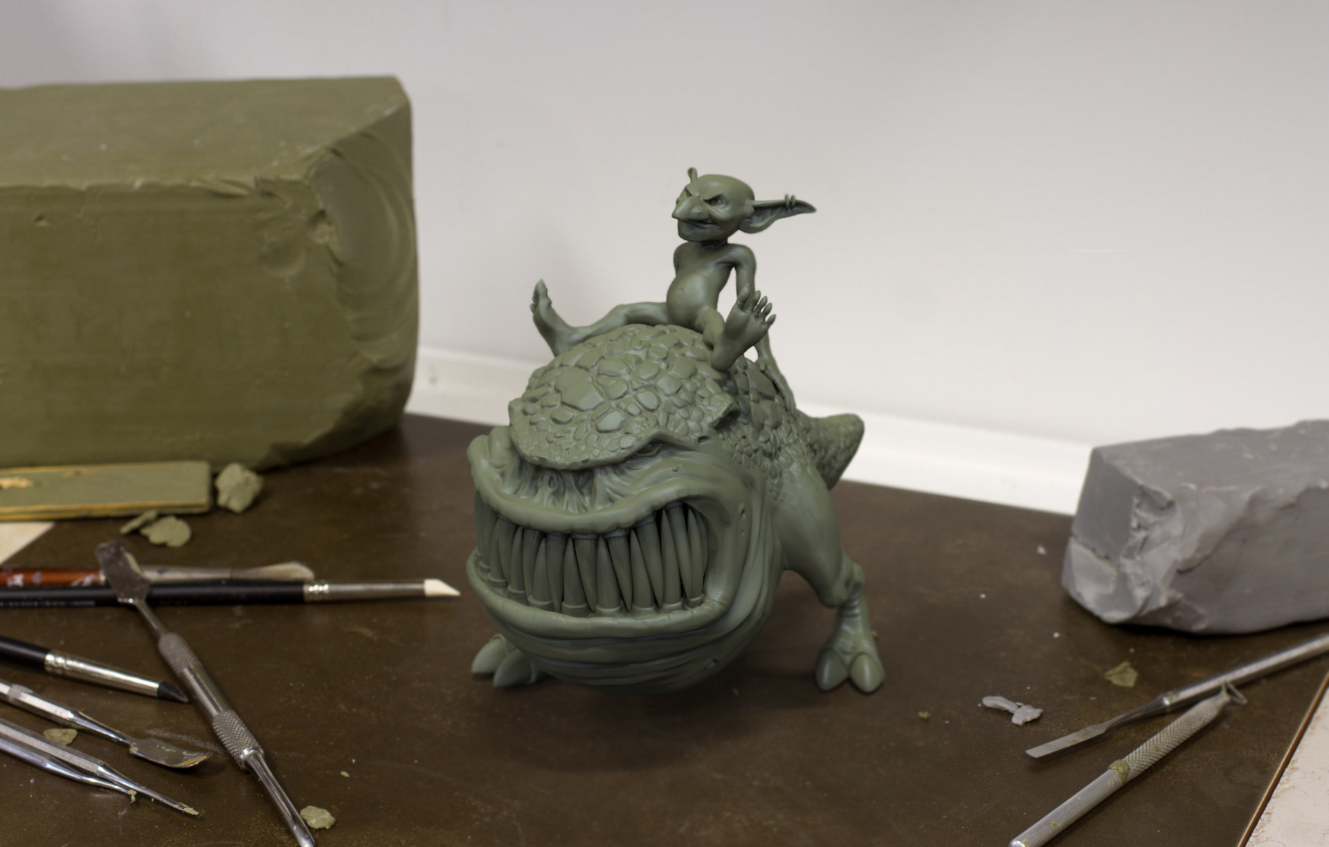 ArtStation - Goblin and Squig - Fan Art, David Chumilla