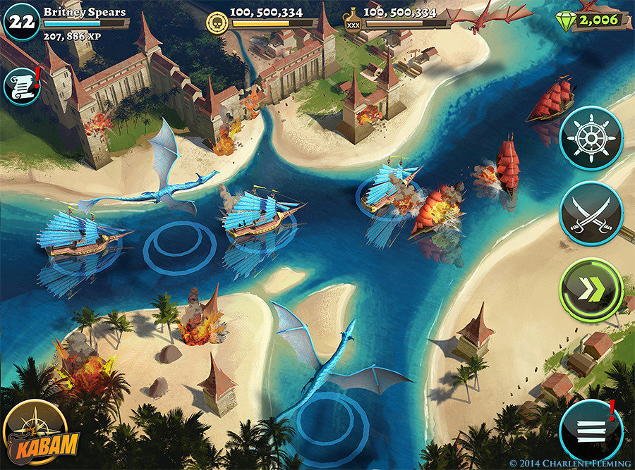 ArtStation - Pirate Game Combat