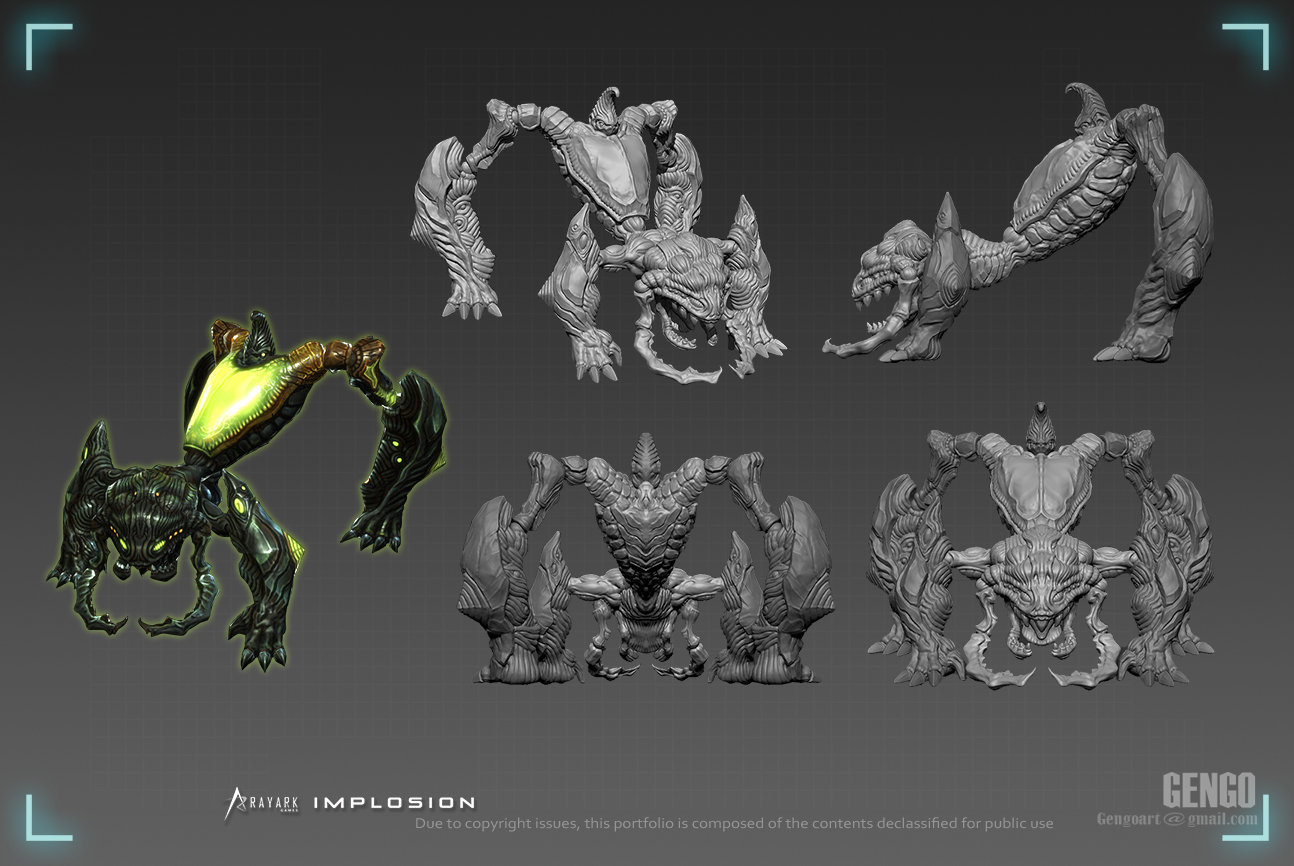 ArtStation - EXOVORE_Implosion(Rayark)