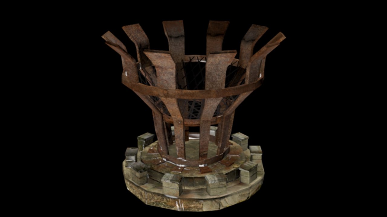ArtStation - Medieval Tower Brazier