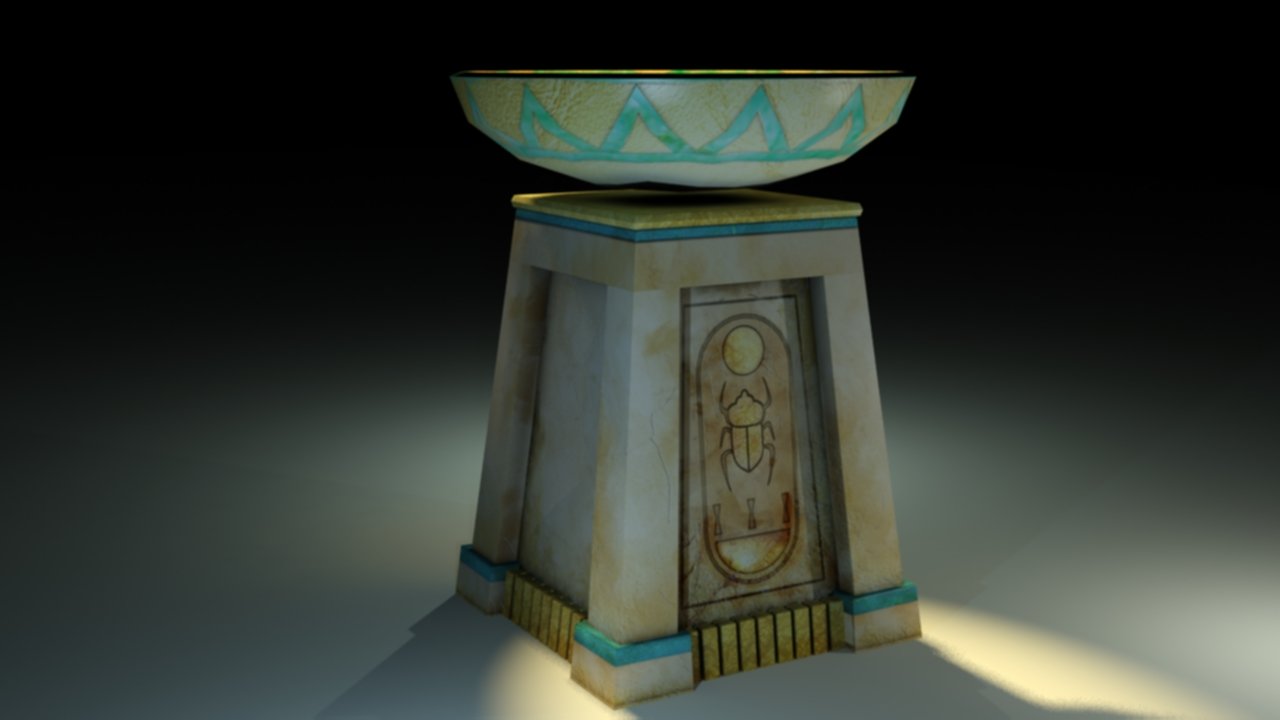 ArtStation - Egyptian Brazier