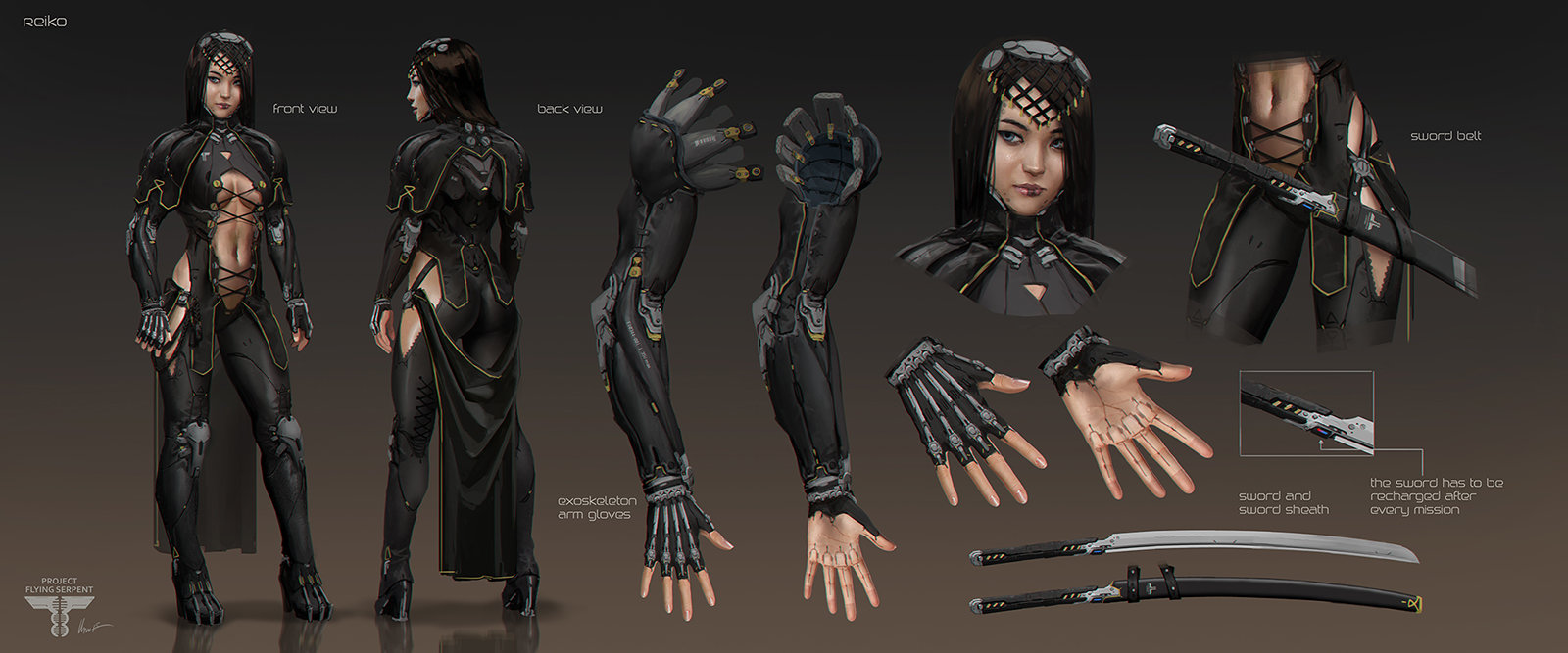 ArtStation - Reiko redesigned