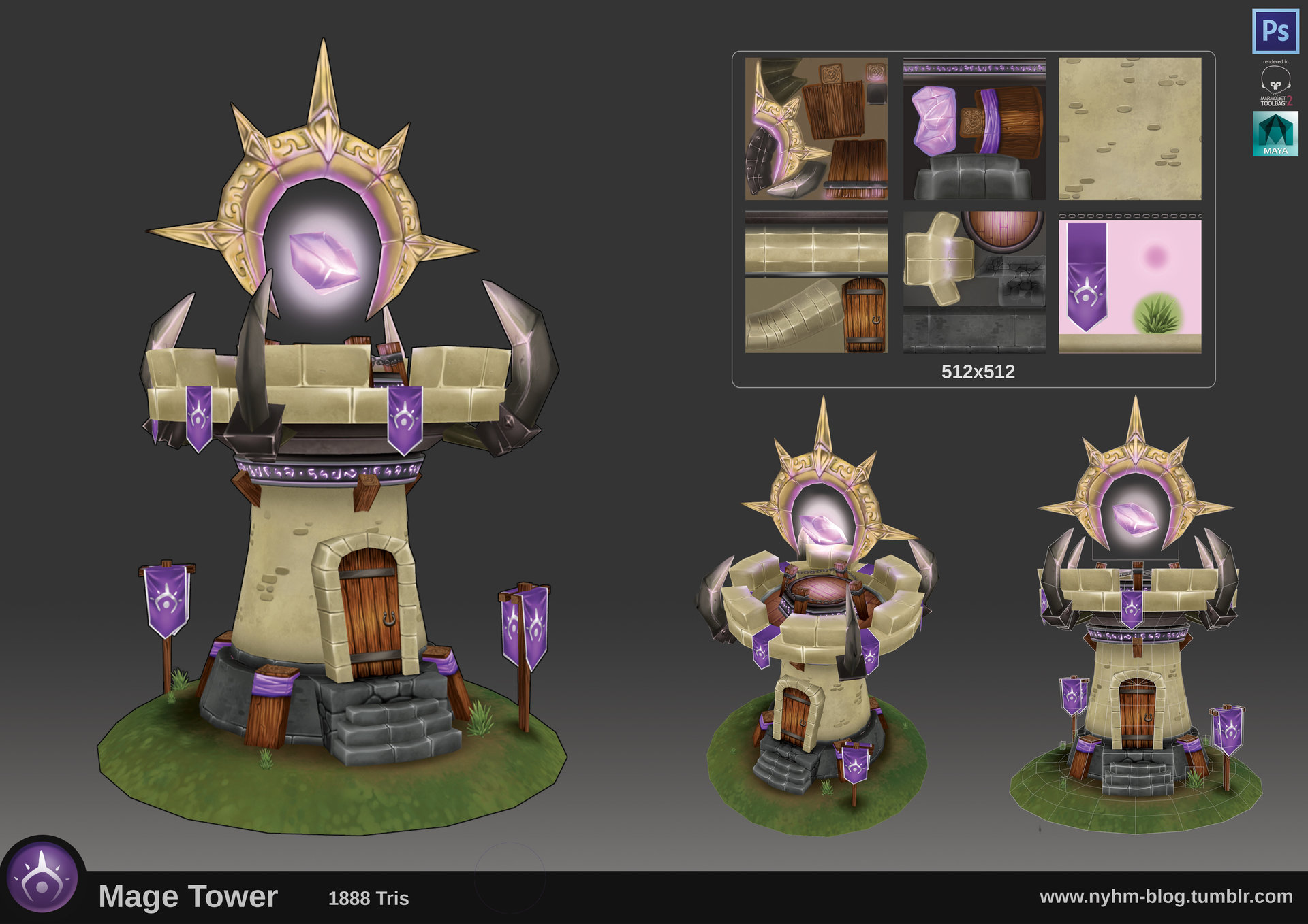 ArtStation - Mage Tower