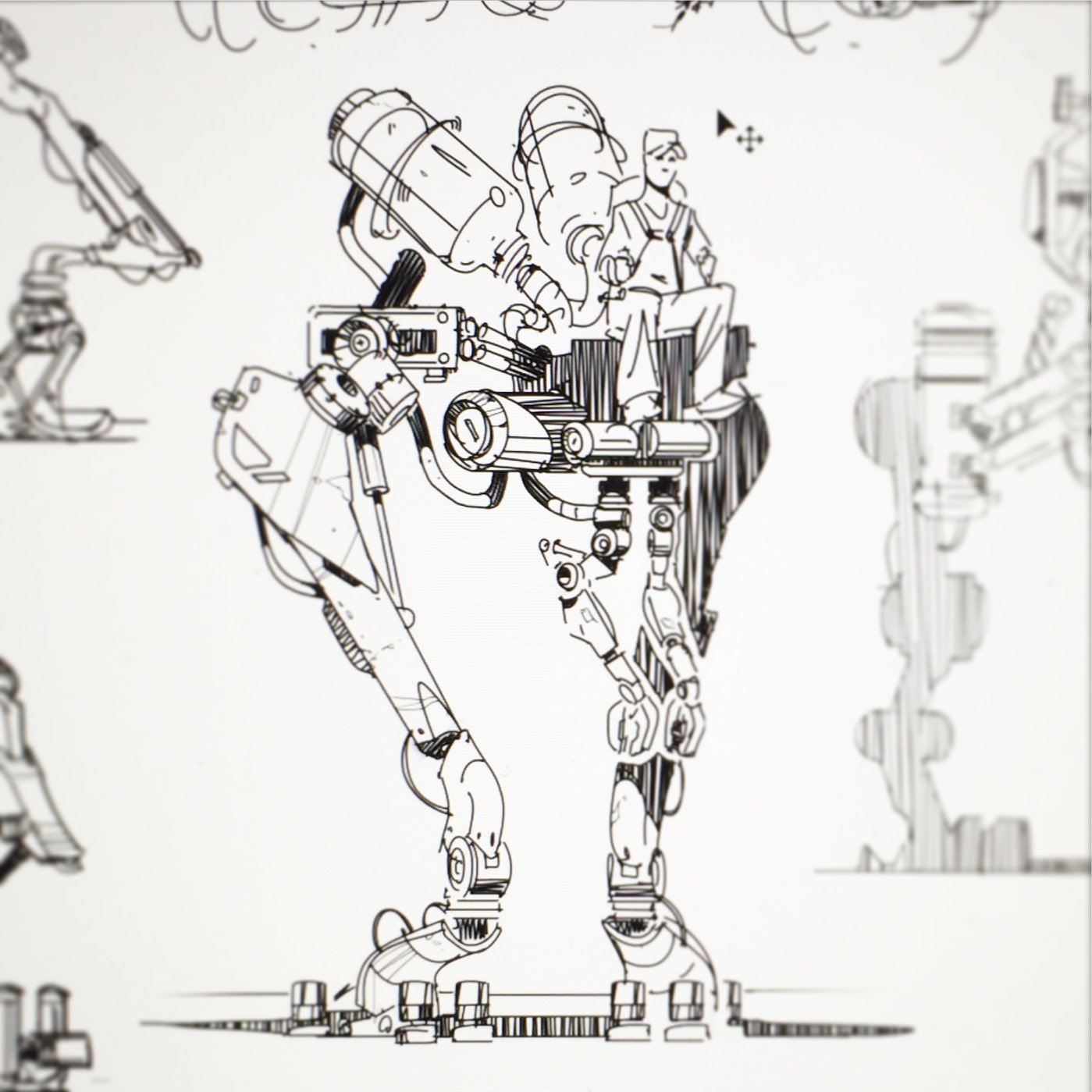 ArtStation - Mech Sketches