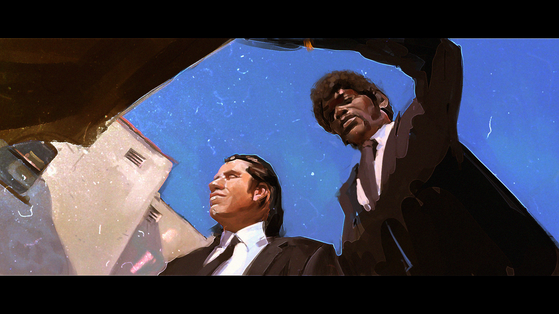 ArtStation - Film screencap study - Pulp Fiction