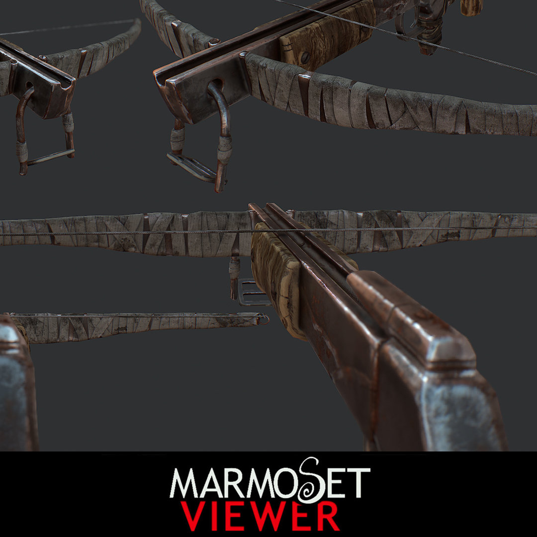 ArtStation - Crossbow - Rust