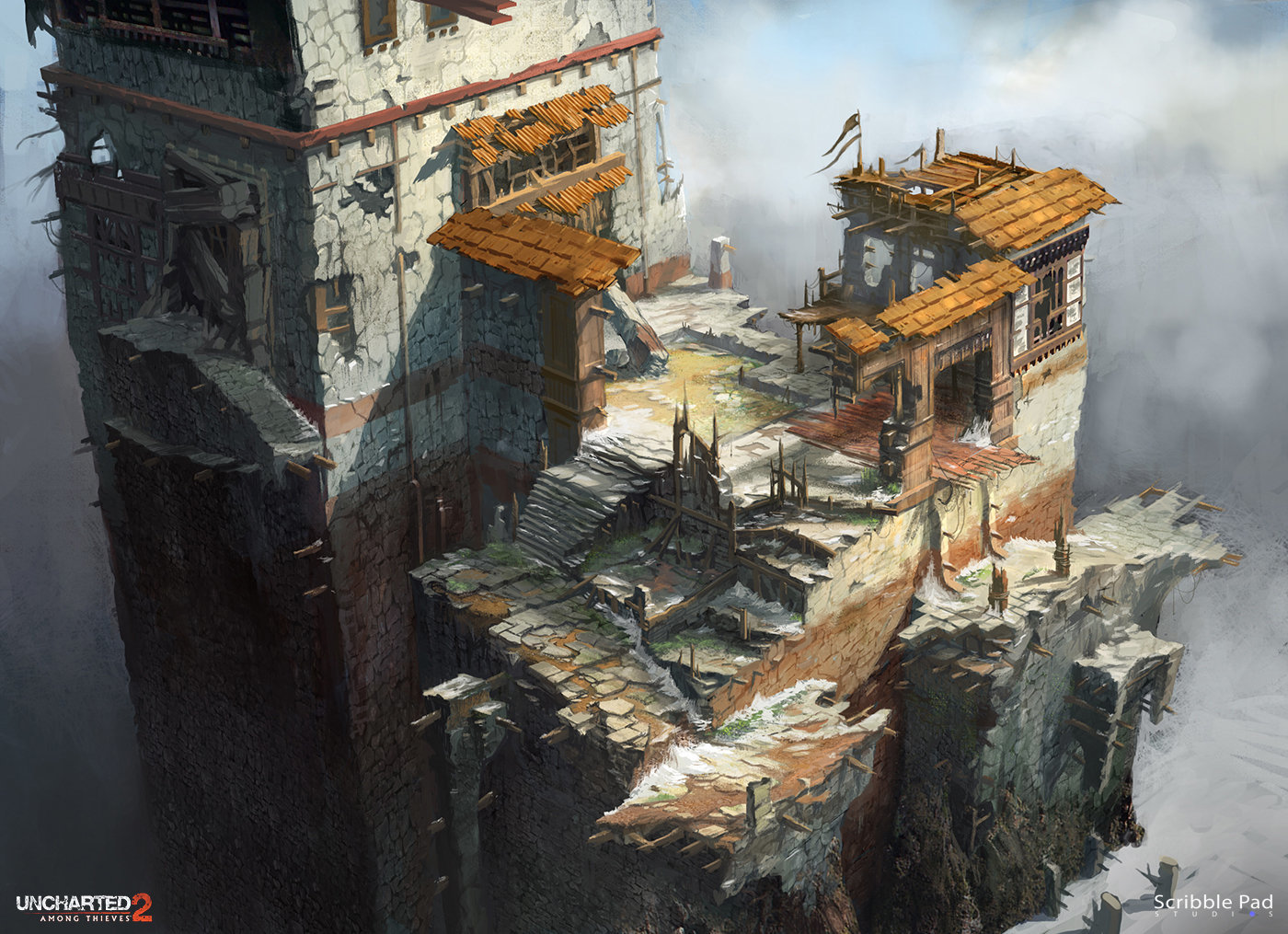 ArtStation - Uncharted 2 - Concept Design
