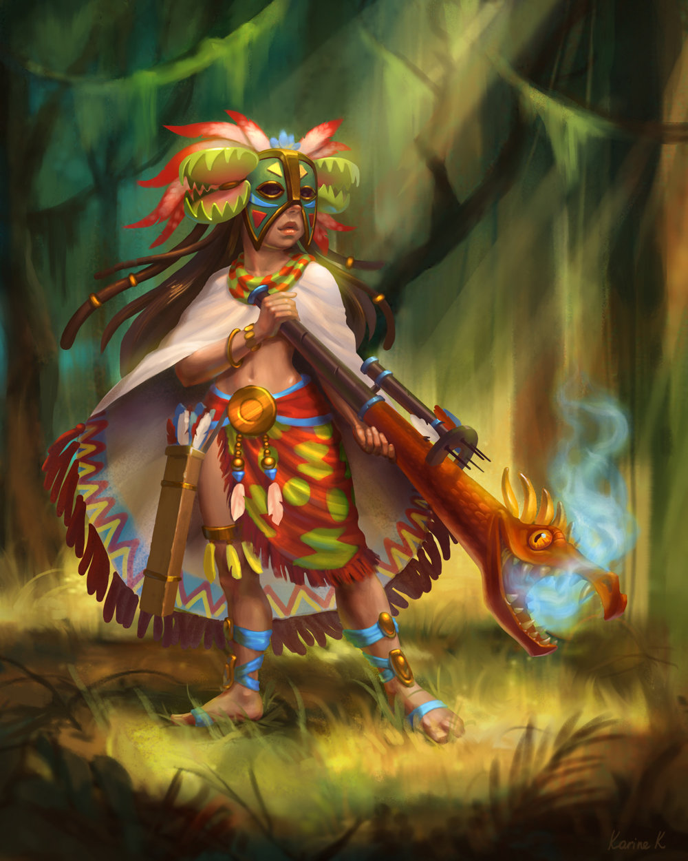 ArtStation - Jungle girl 3