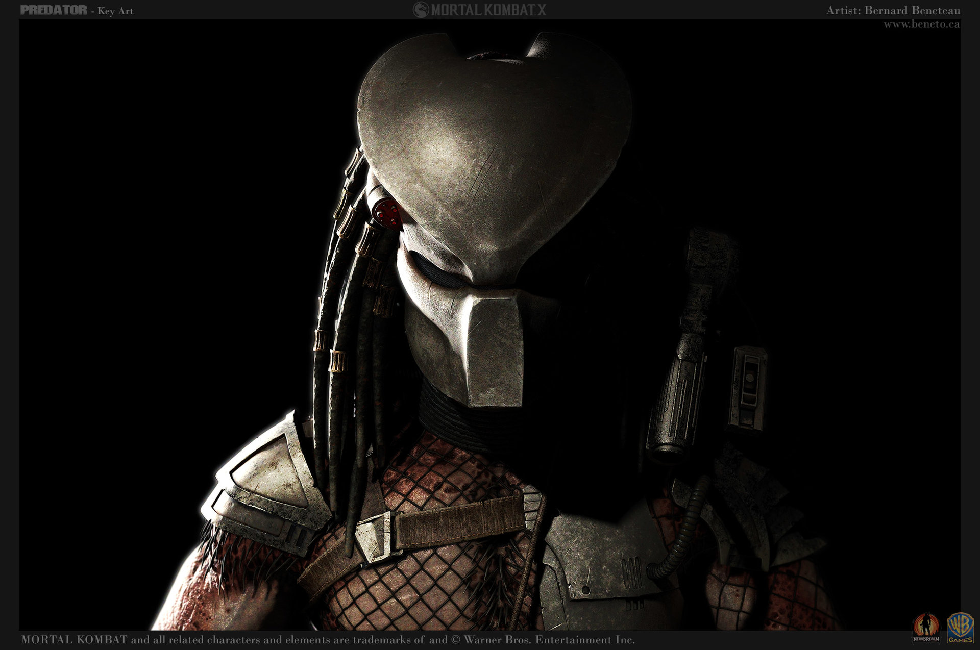 ArtStation - MK X- Predator Key Art 2