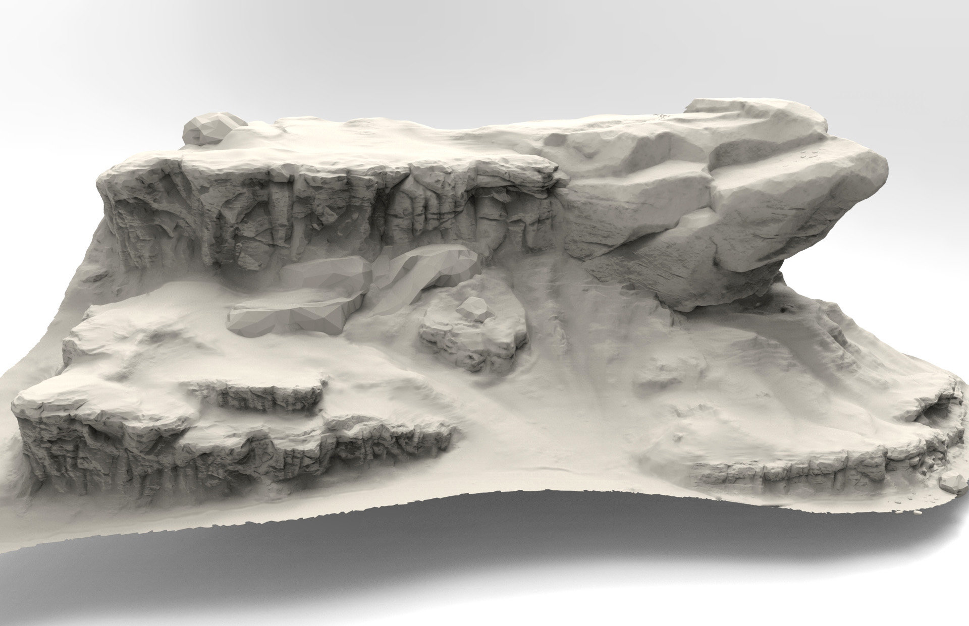 ArtStation - Rock/Terrain Speed sculpt studies