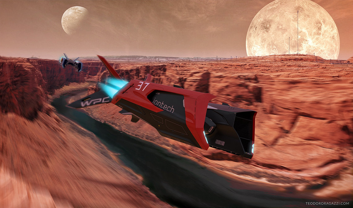 ArtStation - Pod Racer concept