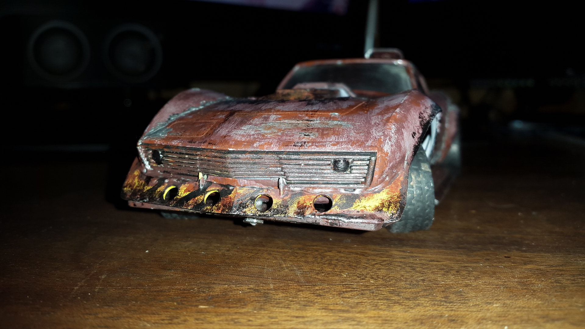 ArtStation - Model kit car rust