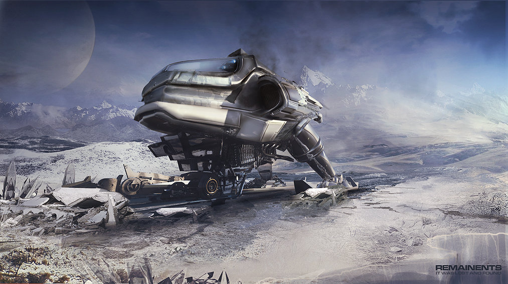 ArtStation - Ice Vehicle design