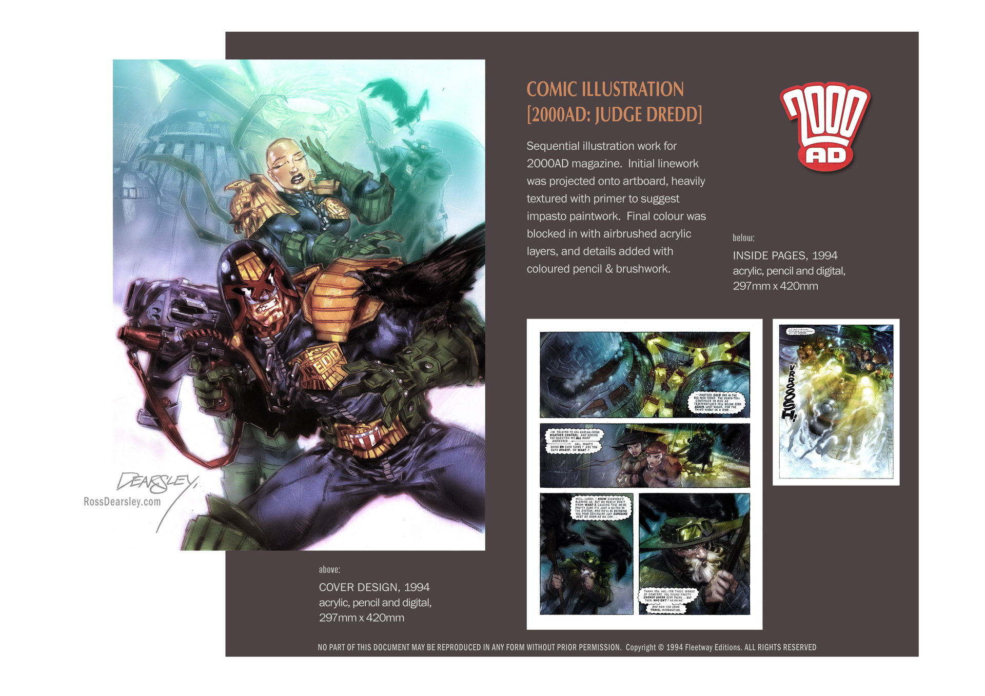 ArtStation - 2000AD Illustration